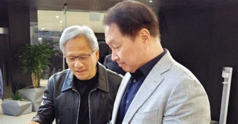 최태원 젠슨 황 회동 후 두달 만에 미국행…ai·반도체 직접 챙긴다