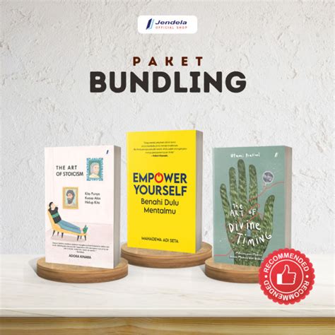 Paket Bundling 3 Buku The Art Of Stoicism Empower Yourself Divine