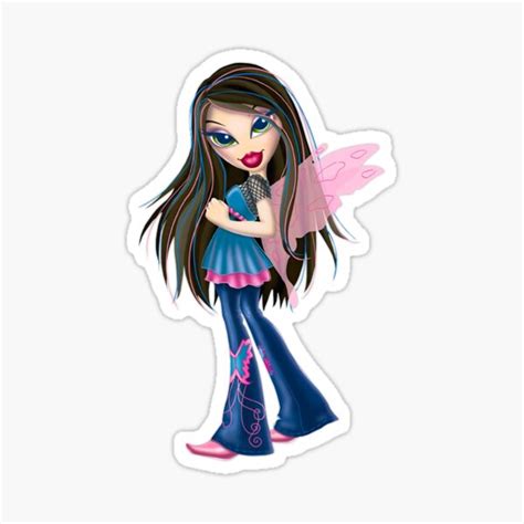 Bratz Fashion Pixiez Jade Sticker For Sale By Breannarobin Redbubble