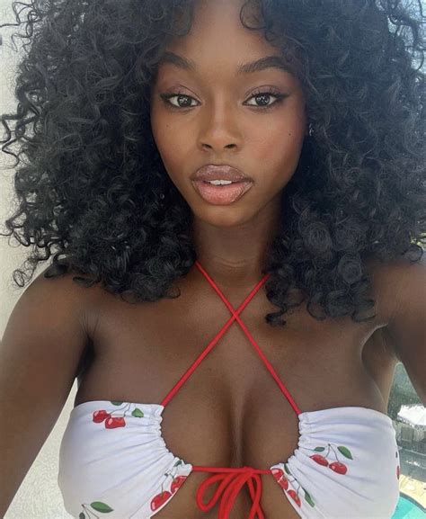 Beautiful Dark Skinned Women Gorgeous Curly Hair Styles Natural Hair