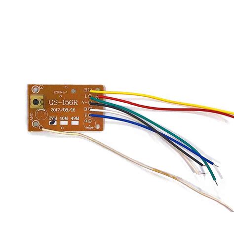 Bnf® 4ch Rc Remote Controller Transmitter And Receiver Circuit Board Radio System