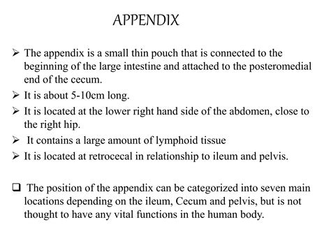Appendix Colon Rectums Ana Anal Canal Presentation Powerpoint Pptx