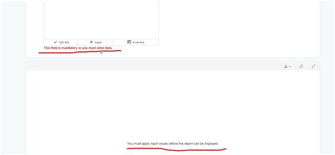Is It Possible To Translate The Input Control Validation Message And Report Empty Message To