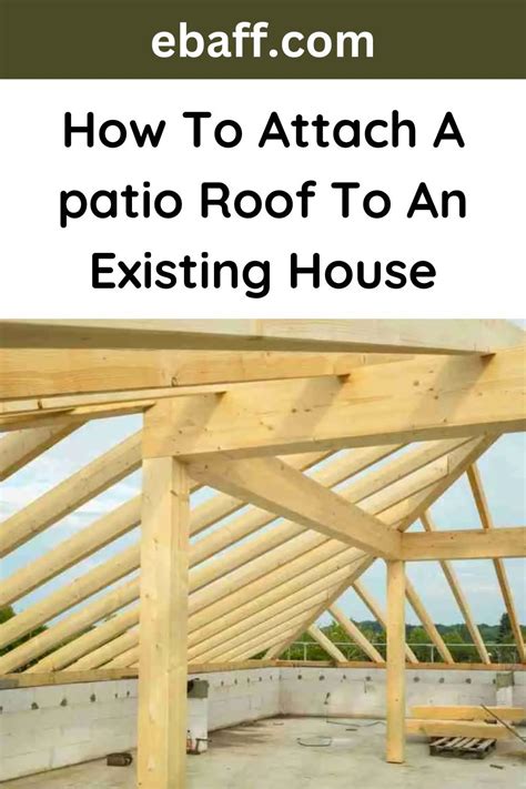 How To Attach A Patio Roof To An Existing House Patio Roof Patio Roof Extension Ideas Porch Roof