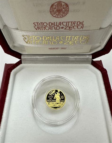 Vatican 10 Euro 2021 Proof Battesimo Catawiki
