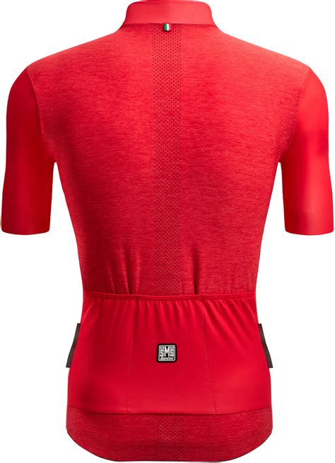 Santini Colore Puro Kurzarm Trikot Herren Rot 2023 Ab 5299