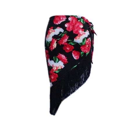 Samba Tango Rumba Cha Cha Salsa Latin Dancer Skirts Tassel Wrap Skirt