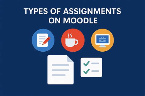 What Types Of Assignments Are Available On Moodle