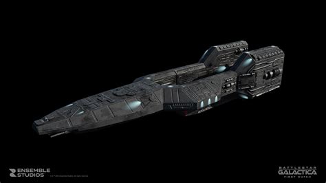 Defender Class Cruiser Image Battlestar Galactica First Watch Mod For Homeworld 3 Moddb