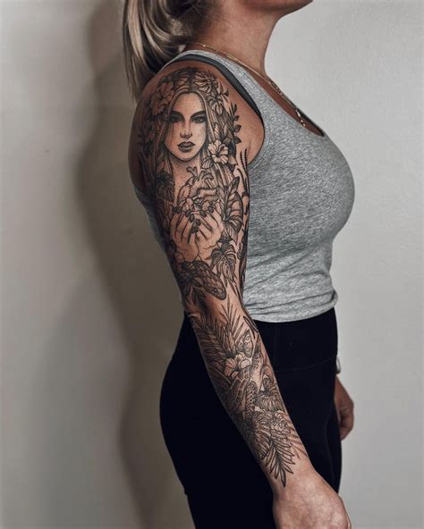 Sleeve Tattoo Ideas For Women With Deep Meaning And Symbolic Designs