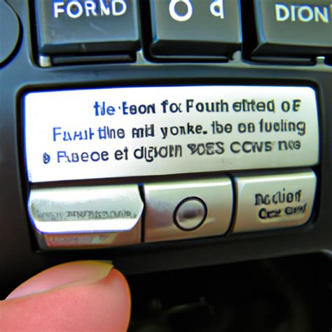 How To Turn Off Proximity Sensor On Ford Escape
