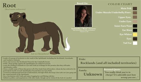 Root Character Sheet By Strayhowl On Deviantart