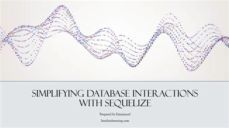 Sequelize A Nodejs Orm For Postgresql Emmanuel Msafiri Phiri Posted
