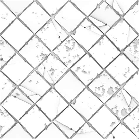 Stylized Tile Broken Floor Pbr Material — Free Pbr Material 4k Cc0