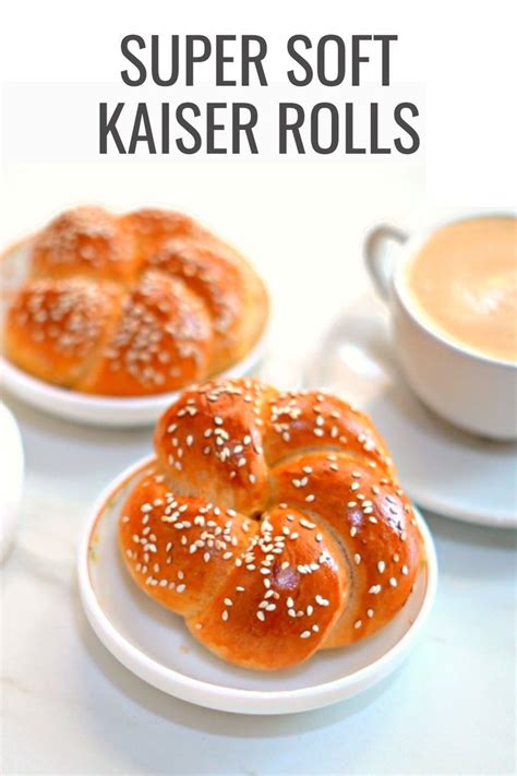 Easy Kaiser Roll Recipe Homemade Kaiser Burger Bun Merryboosters