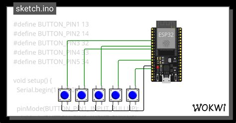 Esp32inputbuttontest Wokwi Esp32 Stm32 Arduino Simulator