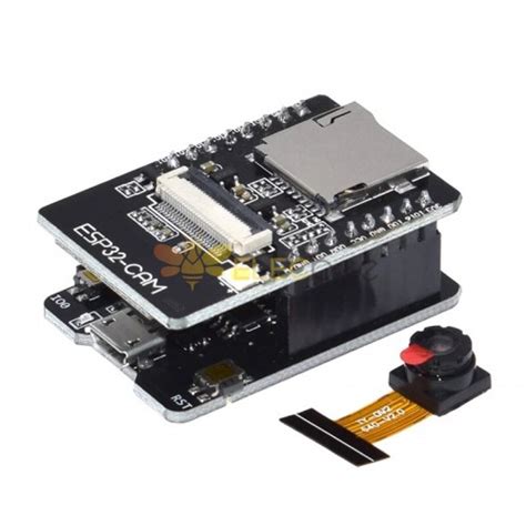 esp32 cam development board with ov2640 camera module receiver wifi