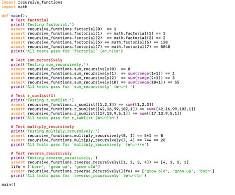 Solved Objective Practice Writing Recursive Functions Using