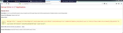 ASP NET Ambigous Match Not Control Related Stack Overflow