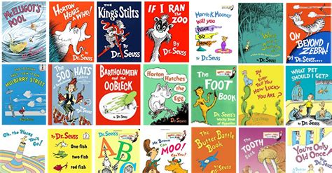 40 Dr Seuss Books For Your Home Library