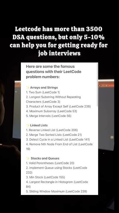 Leetcode Questions That Can Help You For Getting Ready For Job