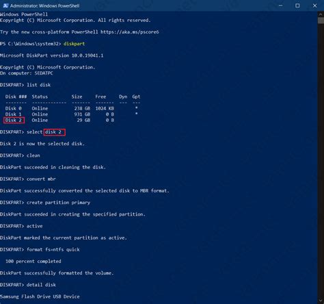 Windows Diskpart ile USB Bellekteki Bölümleri Temizleme
