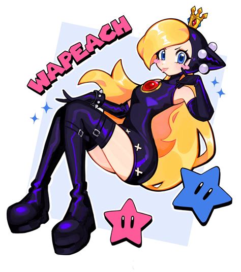 Warupeach Mario And More Drawn By Fizzeru Danbooru