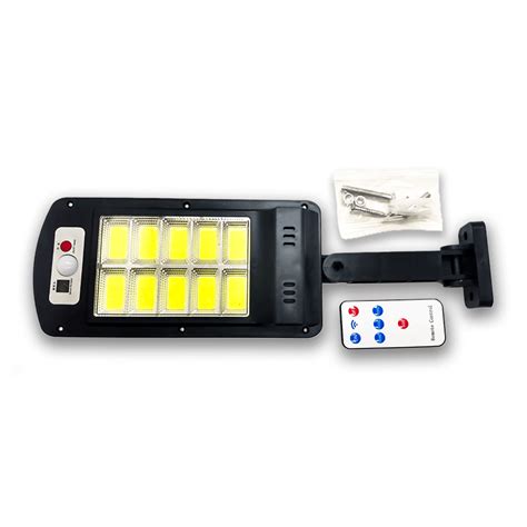 Luminária Carregamento Solar Led Sensor De Aproximação MadeiraMadeira