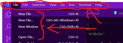 Javascript Create A VSCode Style Menu In Electron Stack Overflow