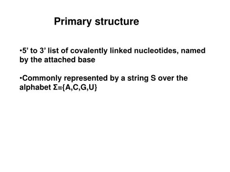 Ppt Rna Functions Structure And Phylogenetics Powerpoint Presentation Id 1074367