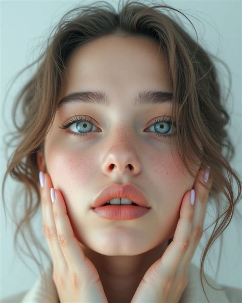Generate Her Ultra Realistic Photographic Quality Face Of A Young Woman