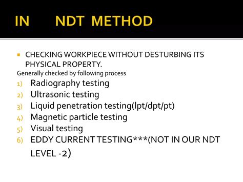 Ppt Introduction Ndt Ppt