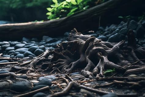 Premium Ai Image Photo Of Symbolic Broken Tree Limbs