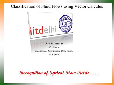 PPT Characterization Of Fluid Flows An Exploration Of Diverging Converging And Irrotational