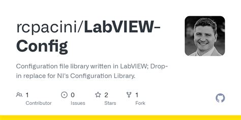 github rcpacini labview config configuration file library written in