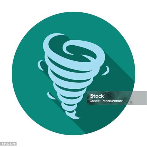 평면 스타일 흰색 배경에 고립 된 토네이도 아이콘 날씨 기호 스톡 벡터 일러스트입니다 0명에 대한 스톡 벡터 아트 및 기타 이미지 0명 기상 이변 기후 묘사 Istock