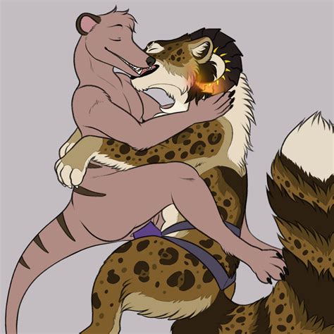 Rule 34 1 1 Ambiguous Gender Anal Anal Sex Anthro Anthro On Feral