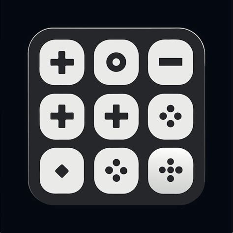 Premium Vector Closed Up Of White Calculator Buttons Such As Numbers Plus Minus Multiply And