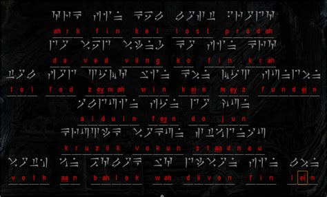elder scrolls v skyrim code deciphered and enemy named gamernode