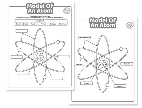 What Is An Atom 6th Grade Free Worksheets Printable