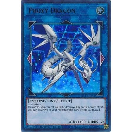 Jual Yugioh Proxy Dragon Single Ct14 En003 Ultra Rare Limited Edition