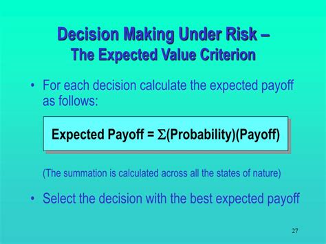Ppt 61 Introduction To Decision Analysis Powerpoint Presentation