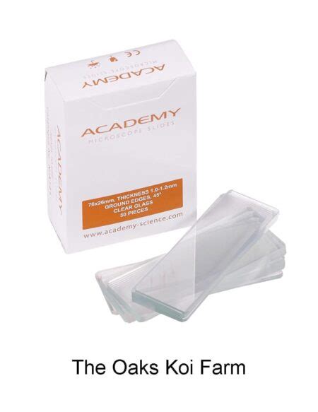 Glass Slides Pack Contains 50 Pieces Size 76mm X 26mm