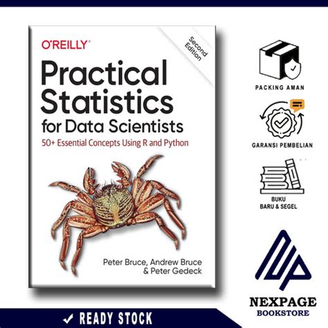Jual Practical Statistics For Data Scientists Essential Concepts Using R And Python Kota