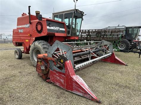 Sold Massey Ferguson 540 Combines With Hrs Tractor Zoom