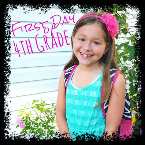 My Big Girl Is A 4th Grader 😄😢😭🎒👧🏫 Firstdayofscho Flickr