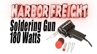 Solder Gun Harbor Freight