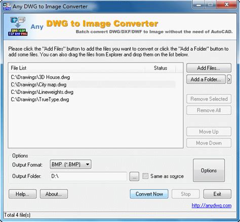 Any DWG To Image Converter CAD Software