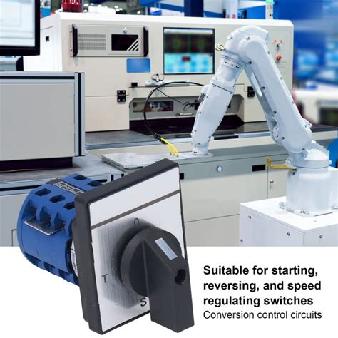 Cam Changeover Switch Current Transfer Cam Selector เฟส Wire CA Mounting Select Switches