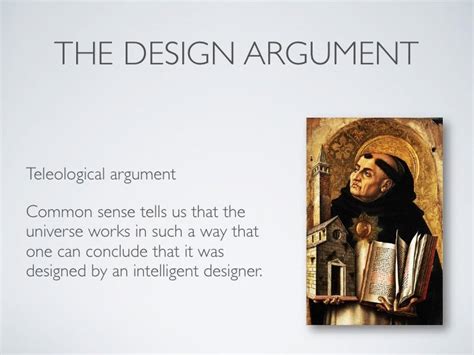 the design argument